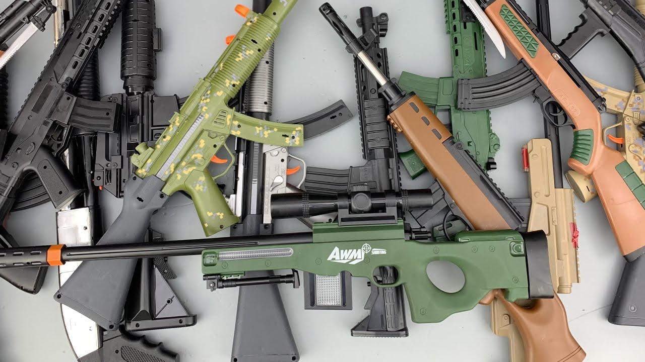 Realistic Heavy Machine Guns, Sniper Rifle, Kalashnikov AK-47 And ...