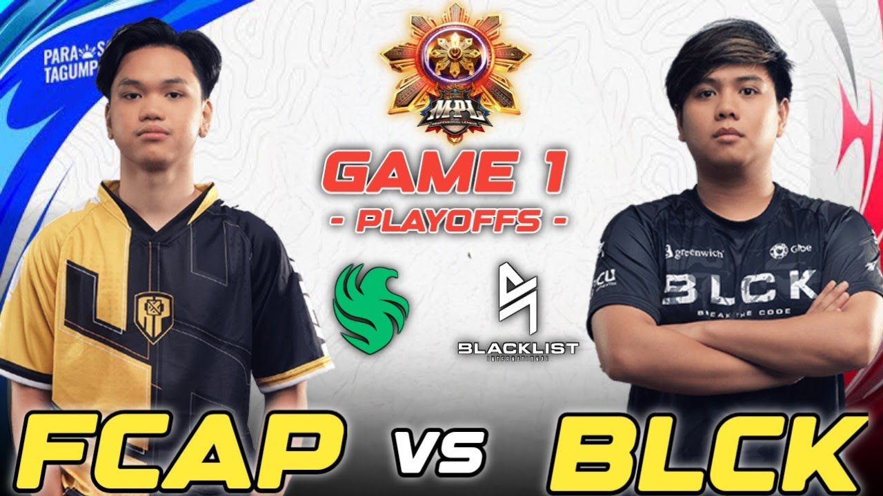 FCAP vs BLCK | GAME 1 | MPL PH S13 PLAYOFFS - YouTube