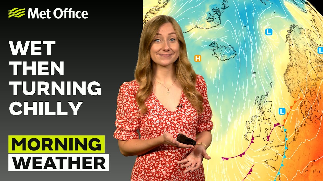 20/09/2025 -Yellow warning for rain - Morning Weather Forecast UK – Met ...