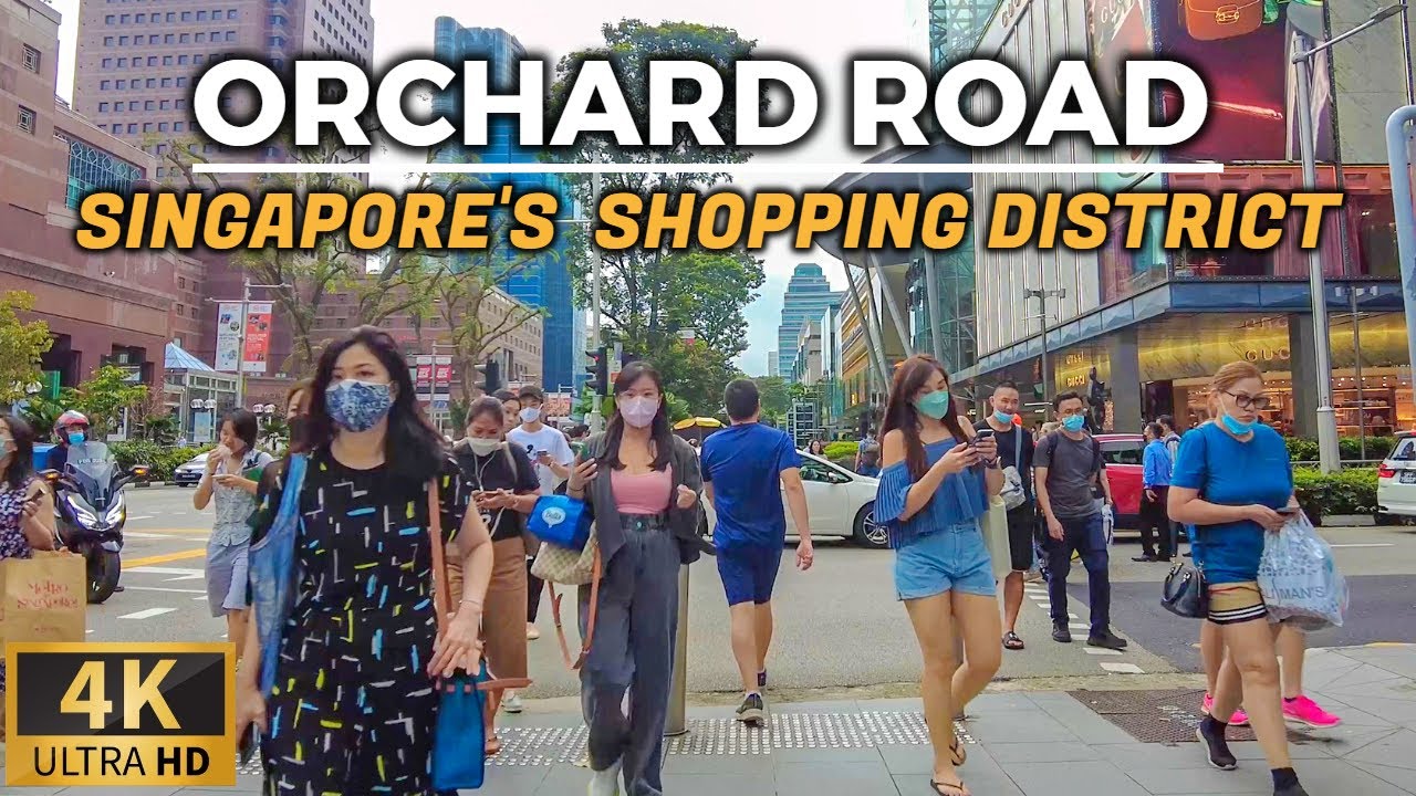ORCHARD ROAD Walking Tour - Singapore's Famous Shopping District [4K ...