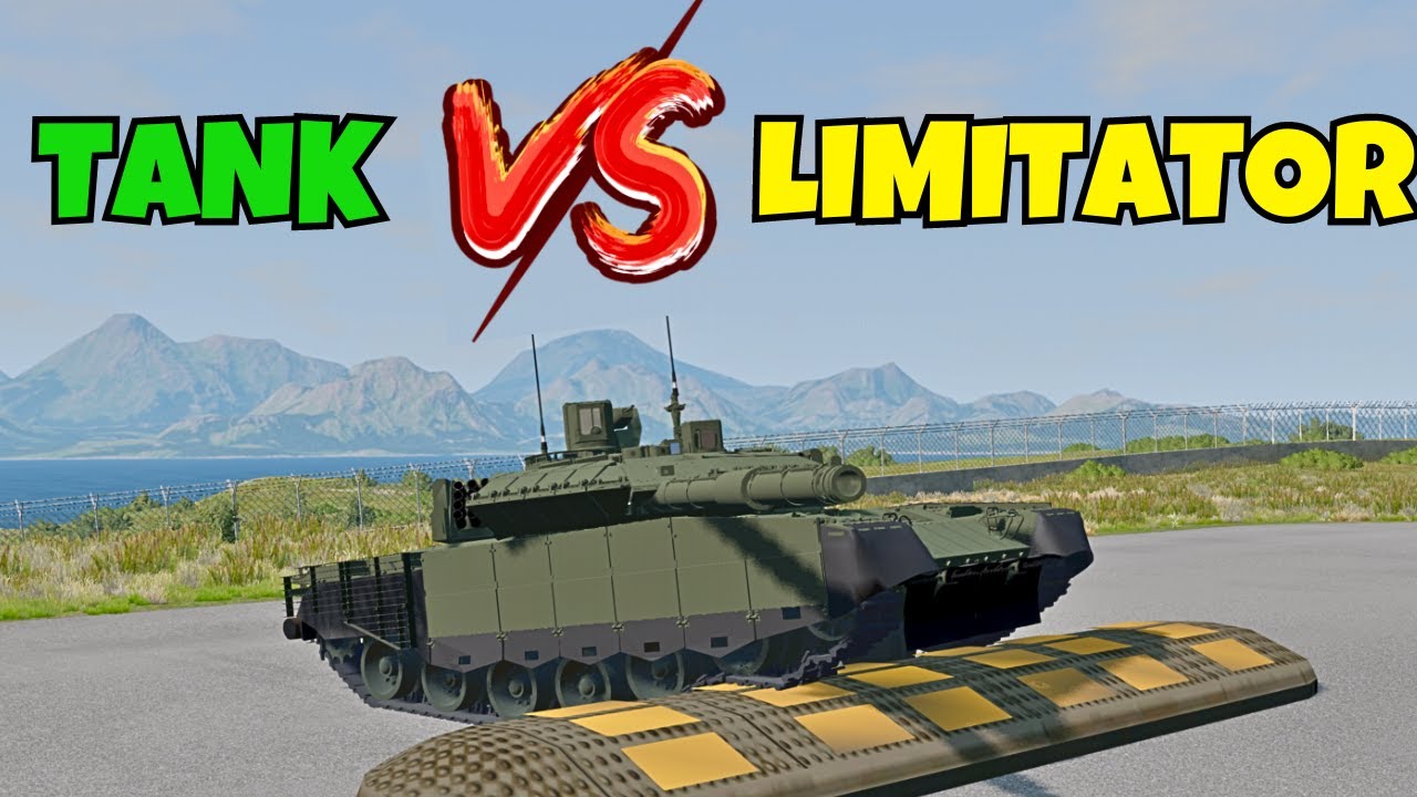TANK RUSESC VS LIMITATOR DE VITEZA🪖Beamng.drive 🔫 - YouTube