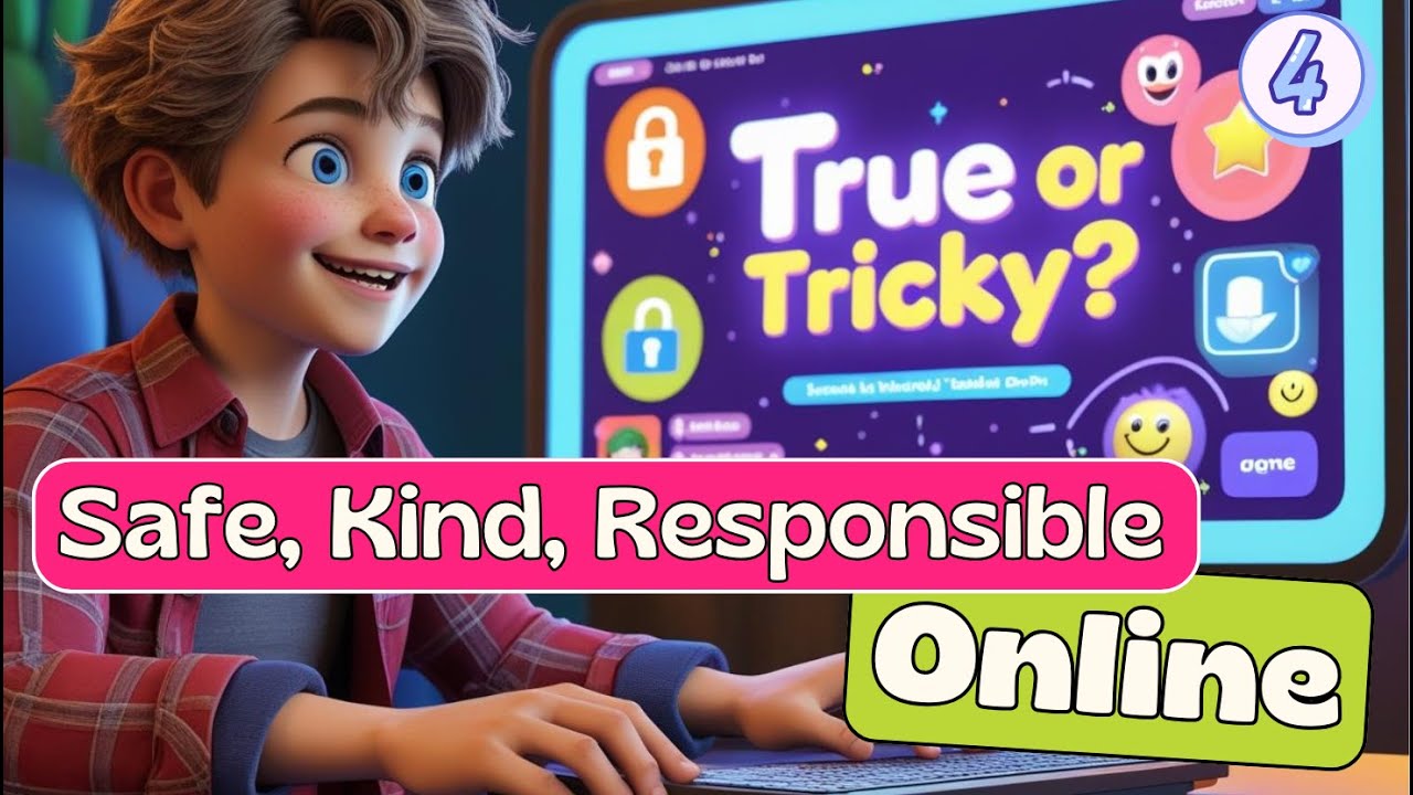 True or Tricky 4. Safe Kind & Responsible online | Cyber safety for ...