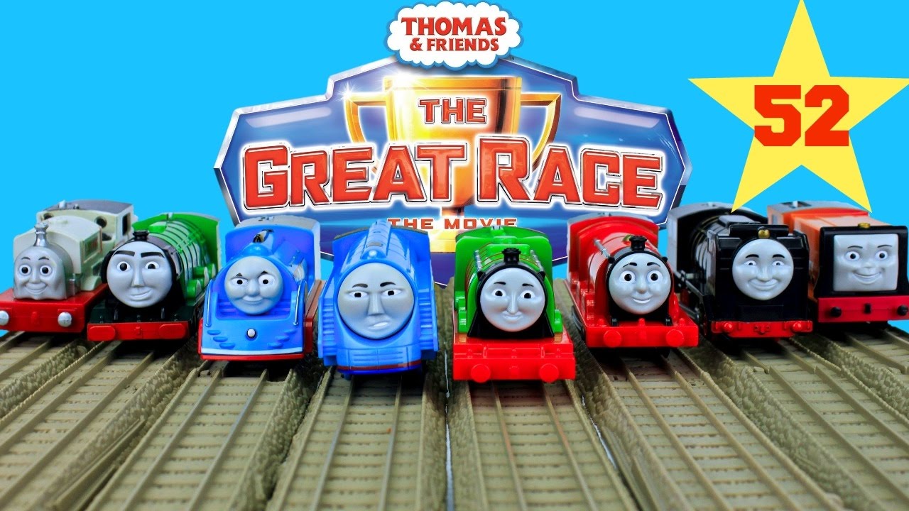 THOMAS AND FRIENDS THE GREAT RACE #52 |TRACKMASTER HIRO Master of the ...