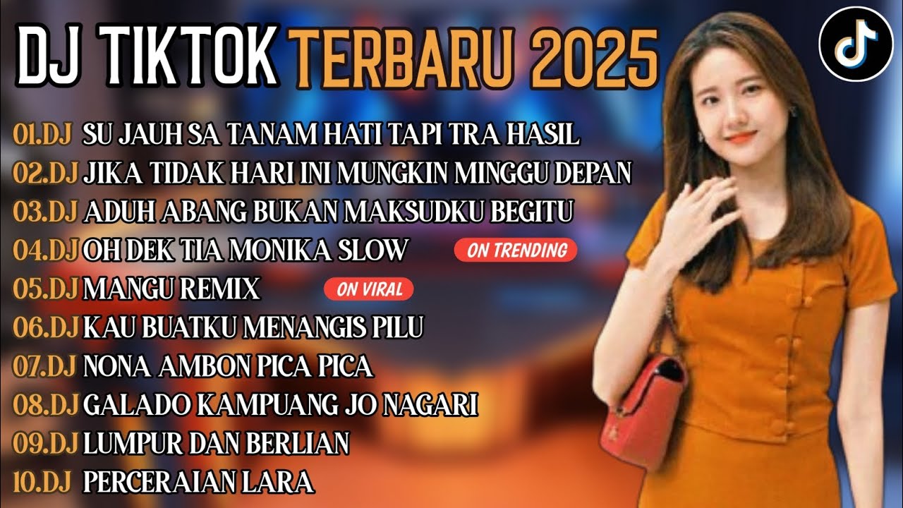 DJ SLOW BASS TERBARU 2025🎵 DJ SU JAUH SA TANAM HATI TAPI TRA HASIL🎵 DJ ...