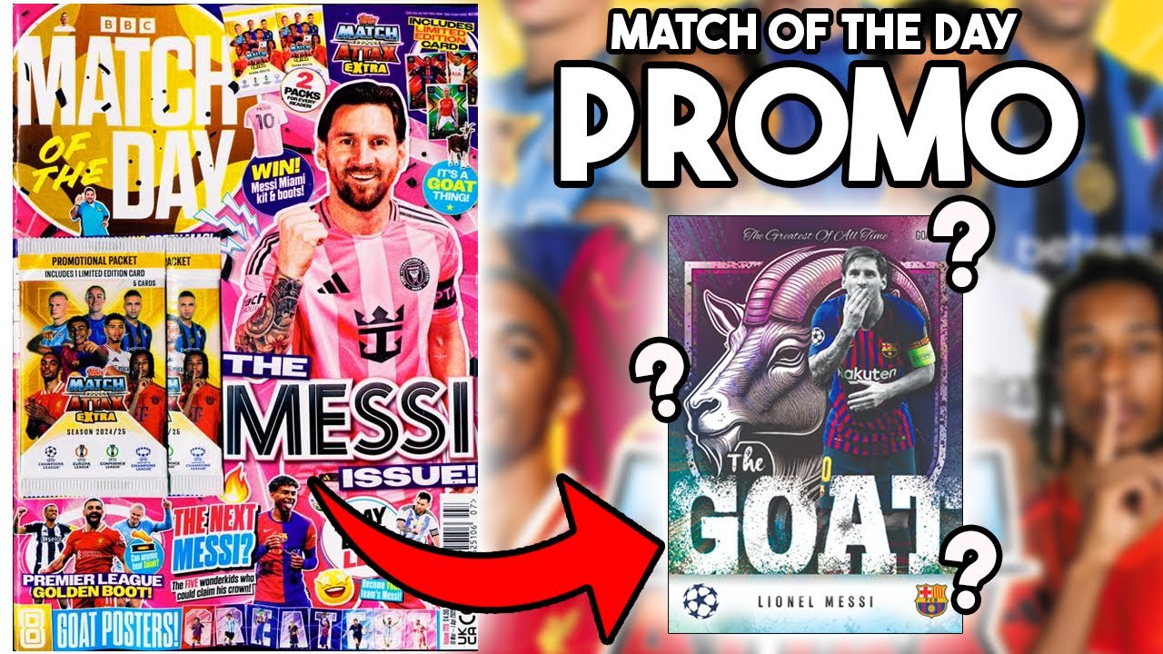 MATCH ATTAX EXTRA PROMO CARD FROM MOTD MAGAZINE - YouTube