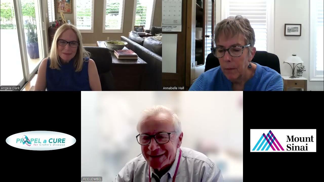 Propel a Cure Interview with Dr. Jean-Frédéric Colombel - YouTube