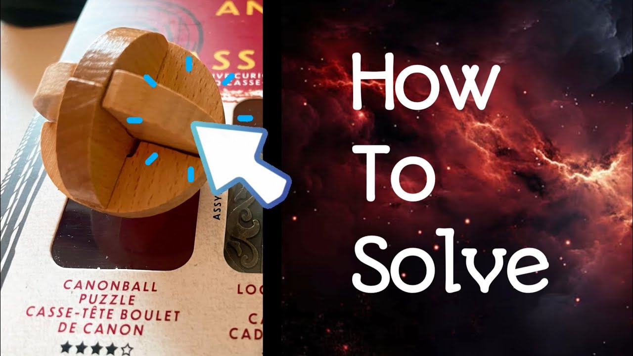How to solve this popular 6 pc wooden ball puzzle instructions ...