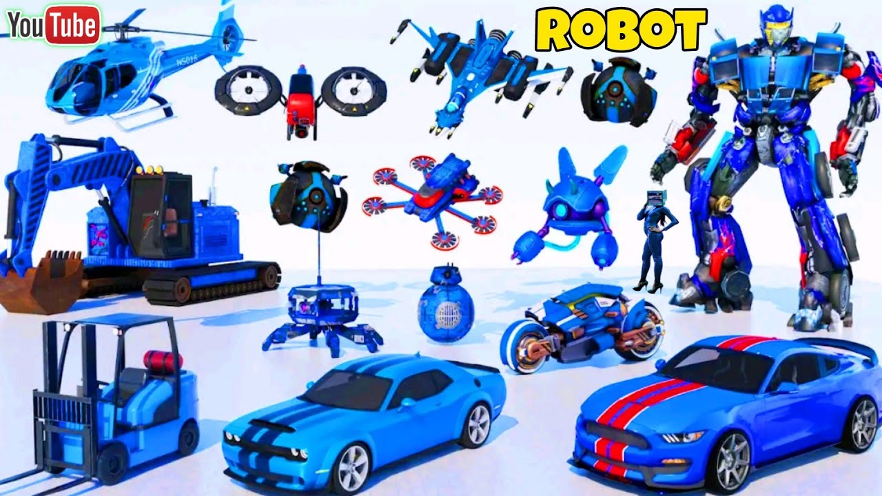 Jet Robot Game Robot Car Games 👑 #robot - YouTube