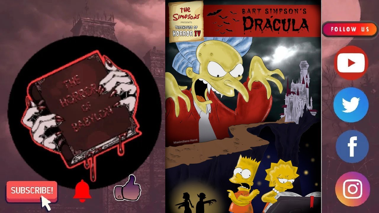 Treehouse of Horror...of Babylon | Episode IV - Bart Simpson's Dracula ...