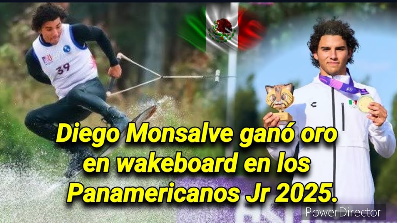 Diego Monsalve ganó oro para Mexico en wakeboard en los Panamericanos ...