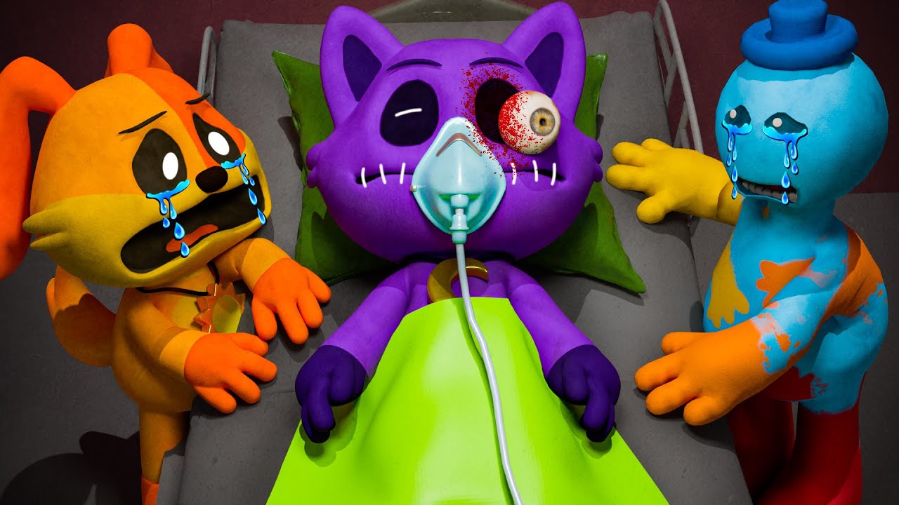 CATNAP DEATH! Doye x Dogday so sad!!! Poppy Playtime Chapter 4 ...