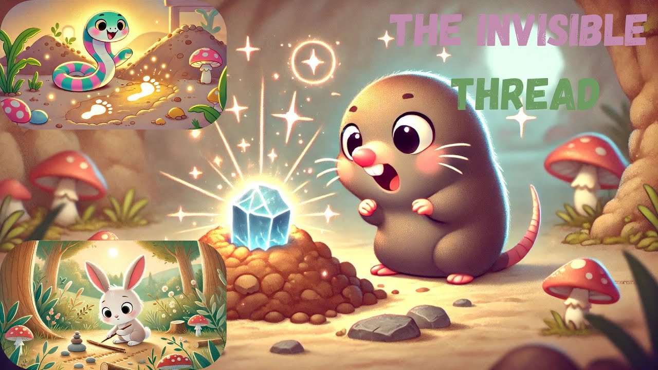 The Invisible Thread | easy english short story | bedtime stories for ...