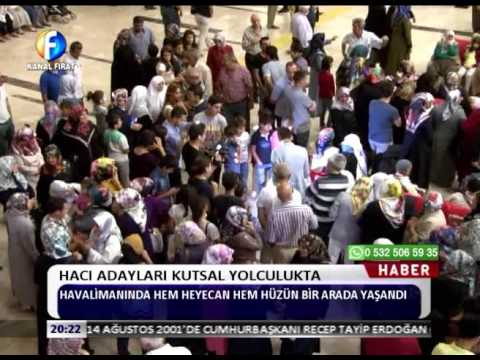 Kanal Fırat Haber  - Hacı Adayları Kutsal Yolculukta