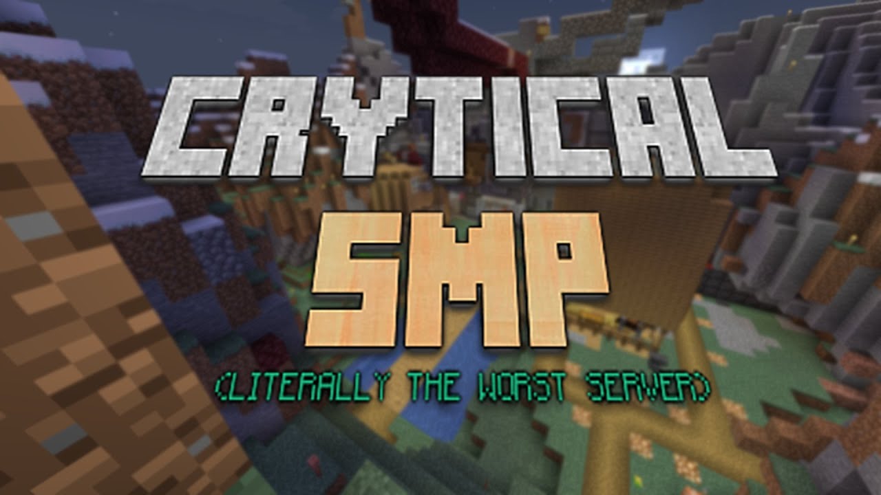 The Most CHAOTIC Minecraft Server | Crytical SMP Tour - YouTube