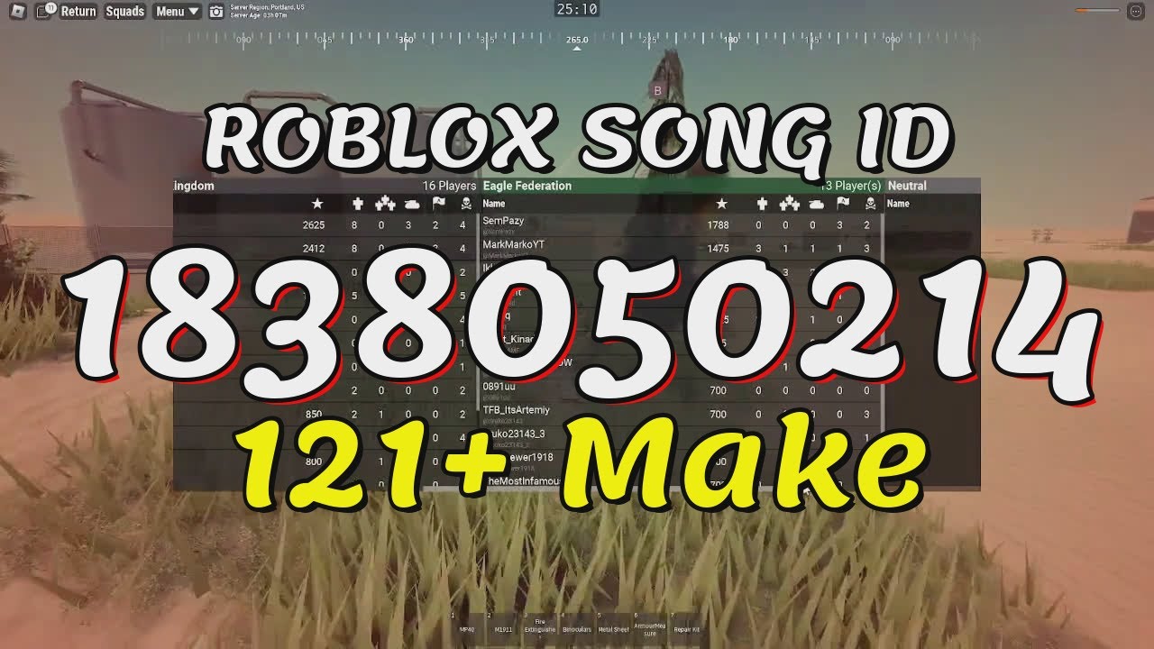 121+ Make Roblox Song IDs/Codes - YouTube
