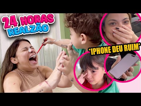1 HORA DE VLOG DA MINHA ROTINA COMO MÃE DE 3 NA REAL EM 24 HORAS * Não consegui | Kathy Castricini