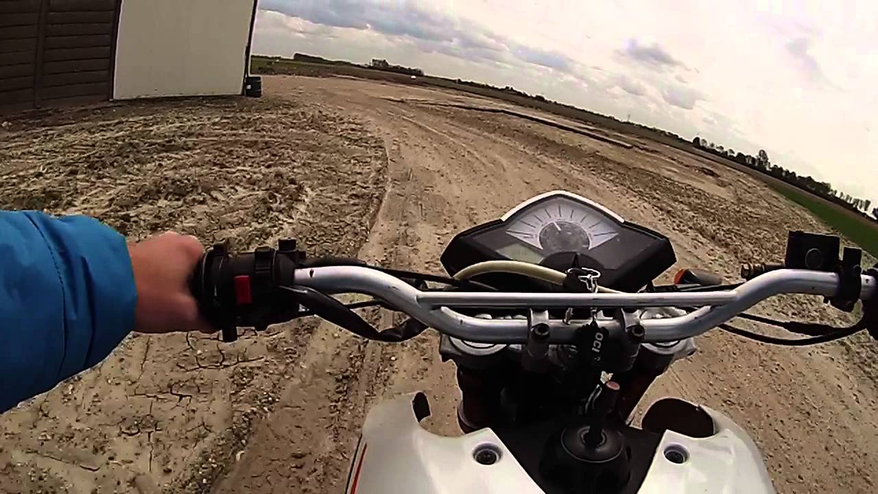 Keeway TX50 SM - Rondje Ganzen Verjagen - Gopro Hero 3 - YouTube
