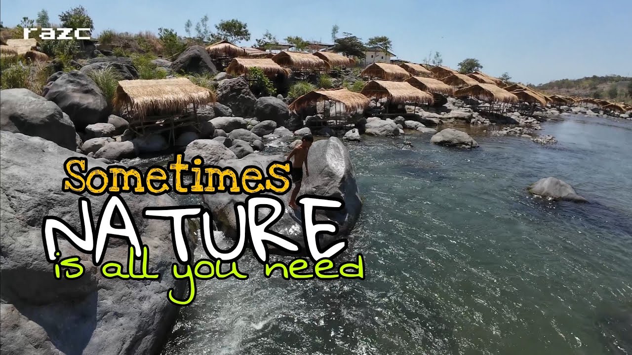 Like the river keep on flowing PALAKOL River summer place Floridablanca ...