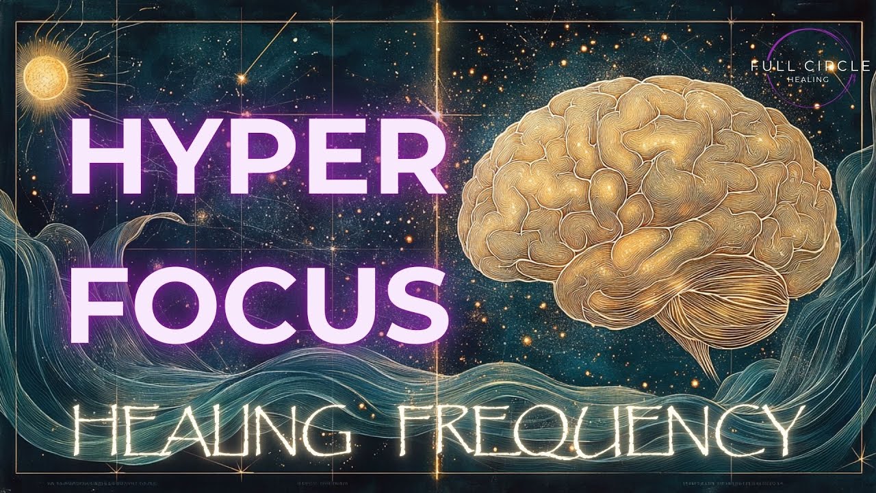 Hyperfocus | 256 Hz + 10 Hz Binaural Beats for Grounding & Mental ...