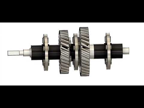 How does a manual sequential transmission work? 3d animation - YouTube