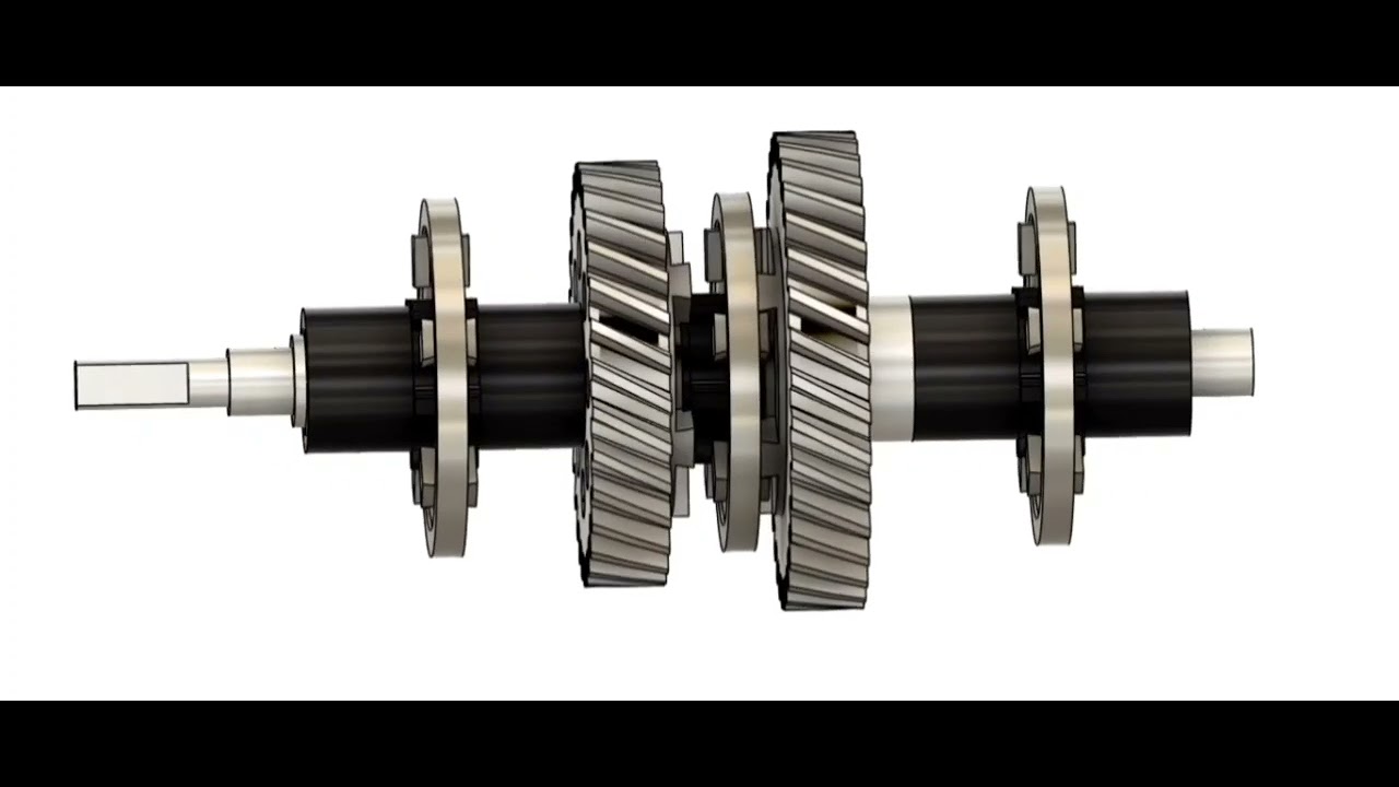 How does a manual sequential transmission work? 3d animation - YouTube