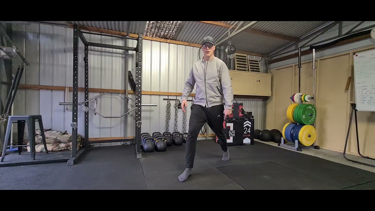 Oscillating Split Squat - YouTube