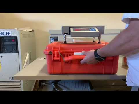 Land Calibrating a Small Marel M-1100 WCGOP Scale When unable to go to ...