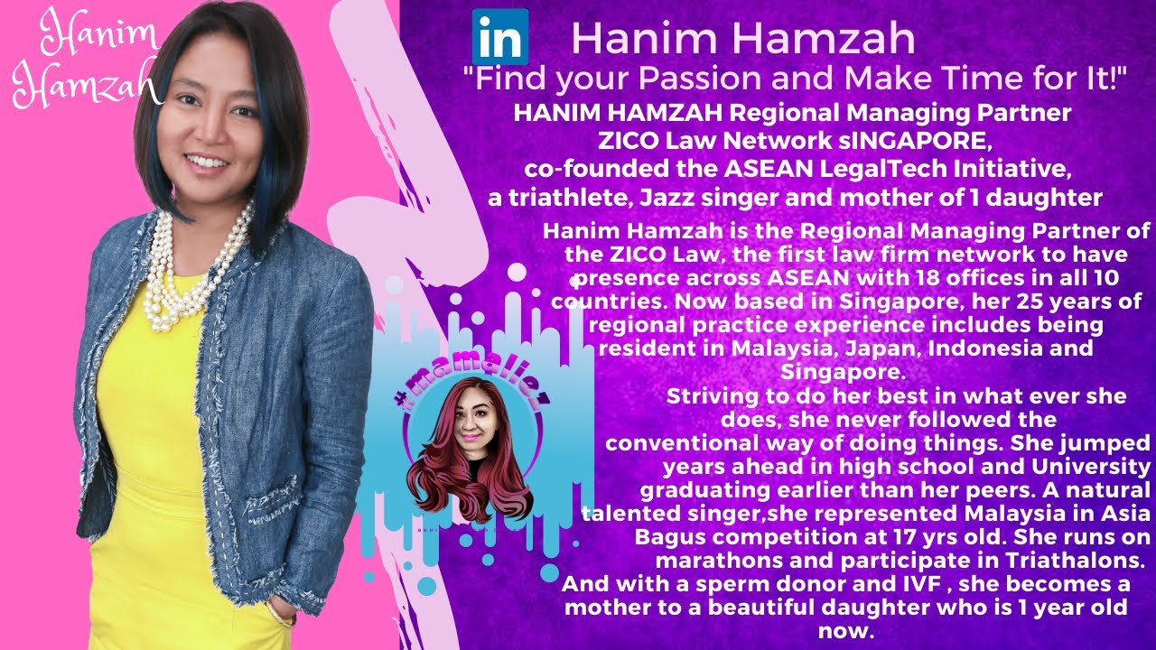 Episode 7: Behind Closed Doors with Hanim Hamzah. My journey:Career ...
