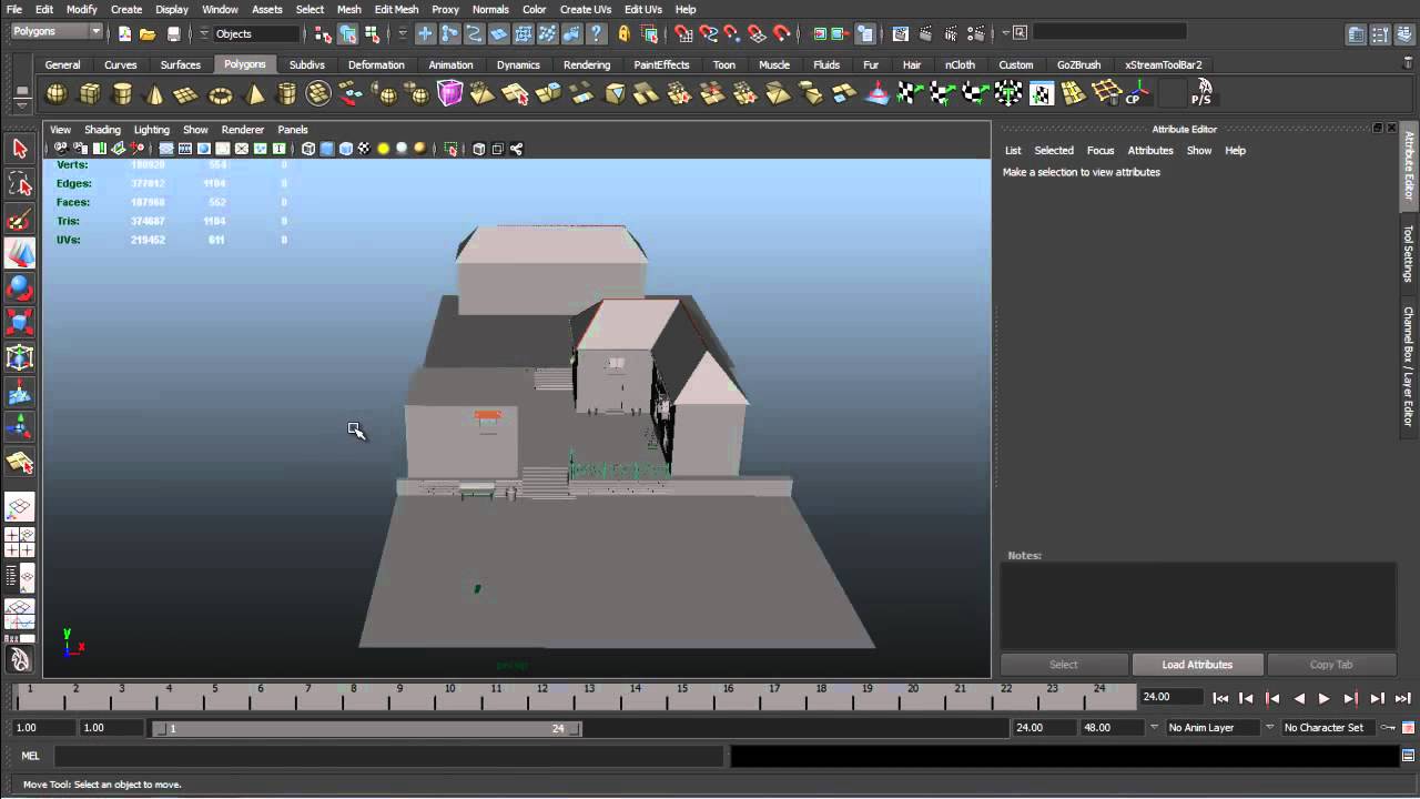 Maya Exterior Environment Creation - Day 5 Pt4 - YouTube