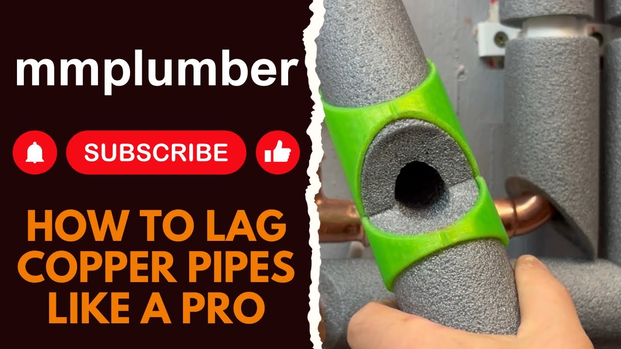 HOW To lag copper pipes like a pro! - YouTube
