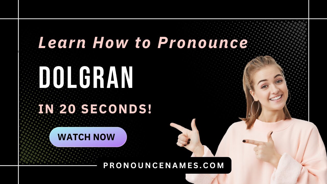 Learn how to pronounce Dolgran (Wales, UK) with Audio and Phonetic ...