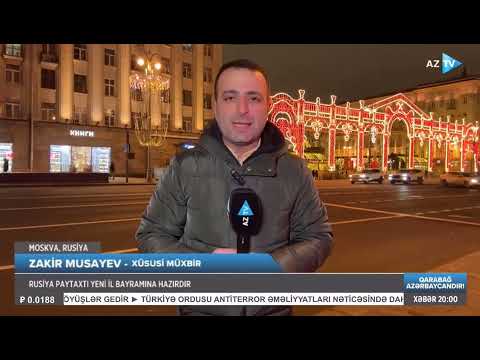 #Moskva “Yeni il” bayramı ərəfəsində dəyişib və bəzədilib. Zakir Musayevin reportajı