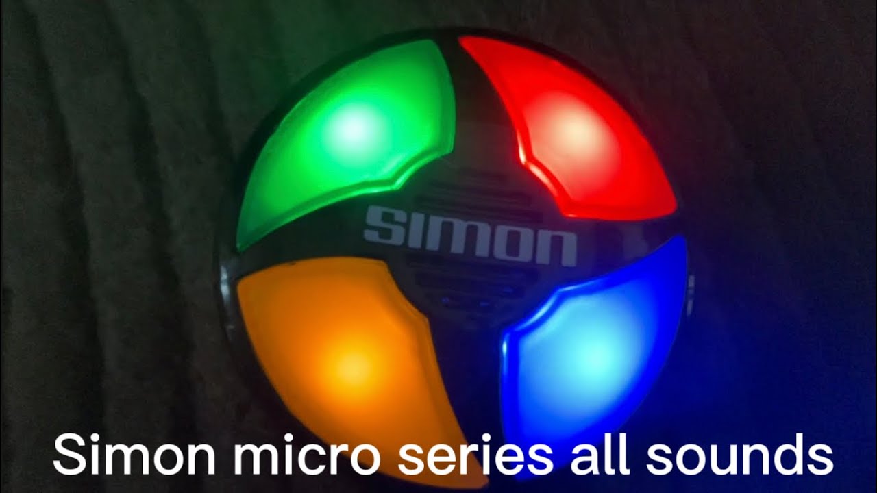 Simon micro series all sound effects - YouTube