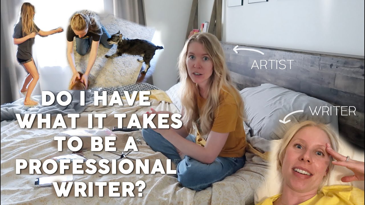 🎨 artist lives like a writer for a day 🖋 (it was not as easy as I ...