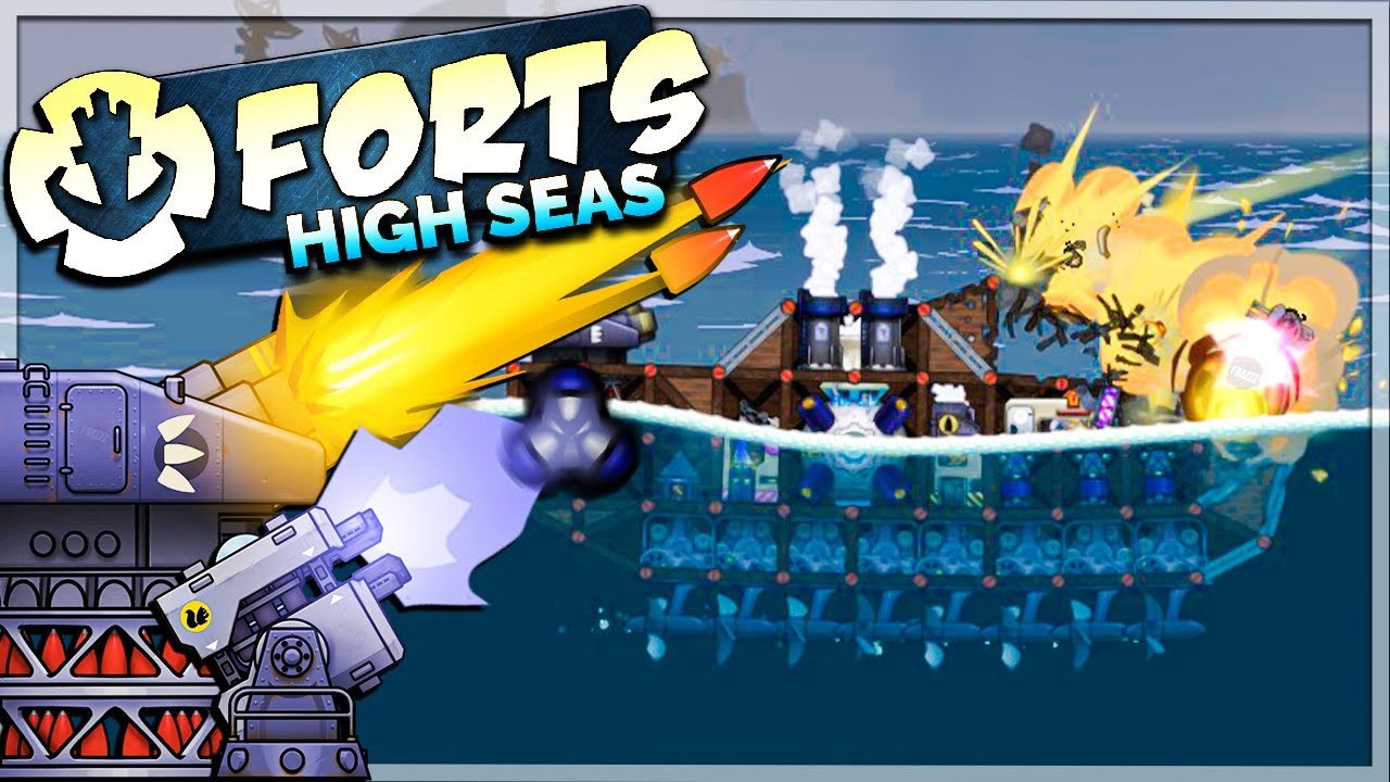 When Battleships Becomes A FULL BRAND NEW DLC CAMPAIGN in Forts High Seas - YouTube