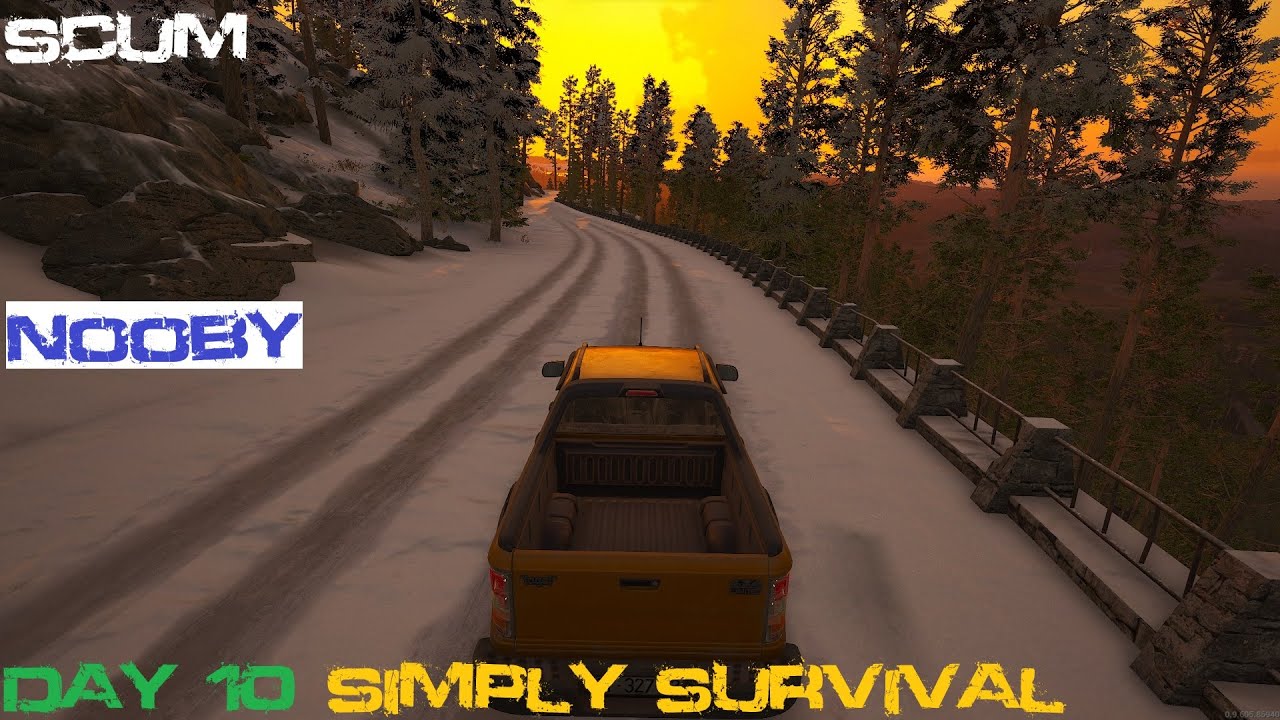 Day 10 on Simply Survival pve server - Scum 0.96 - YouTube
