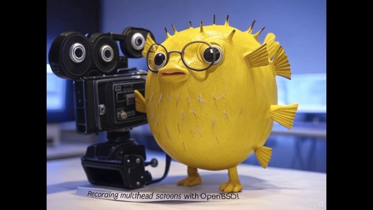 Screen recording script for OpenBSD, call for content - YouTube
