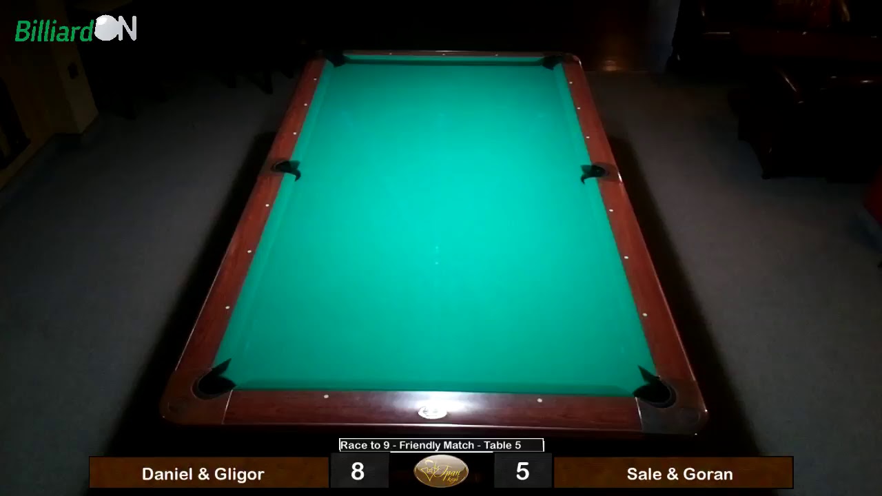 Gran Klub - Billiard Table 5 - Live Streaming by BilliardON.com - YouTube