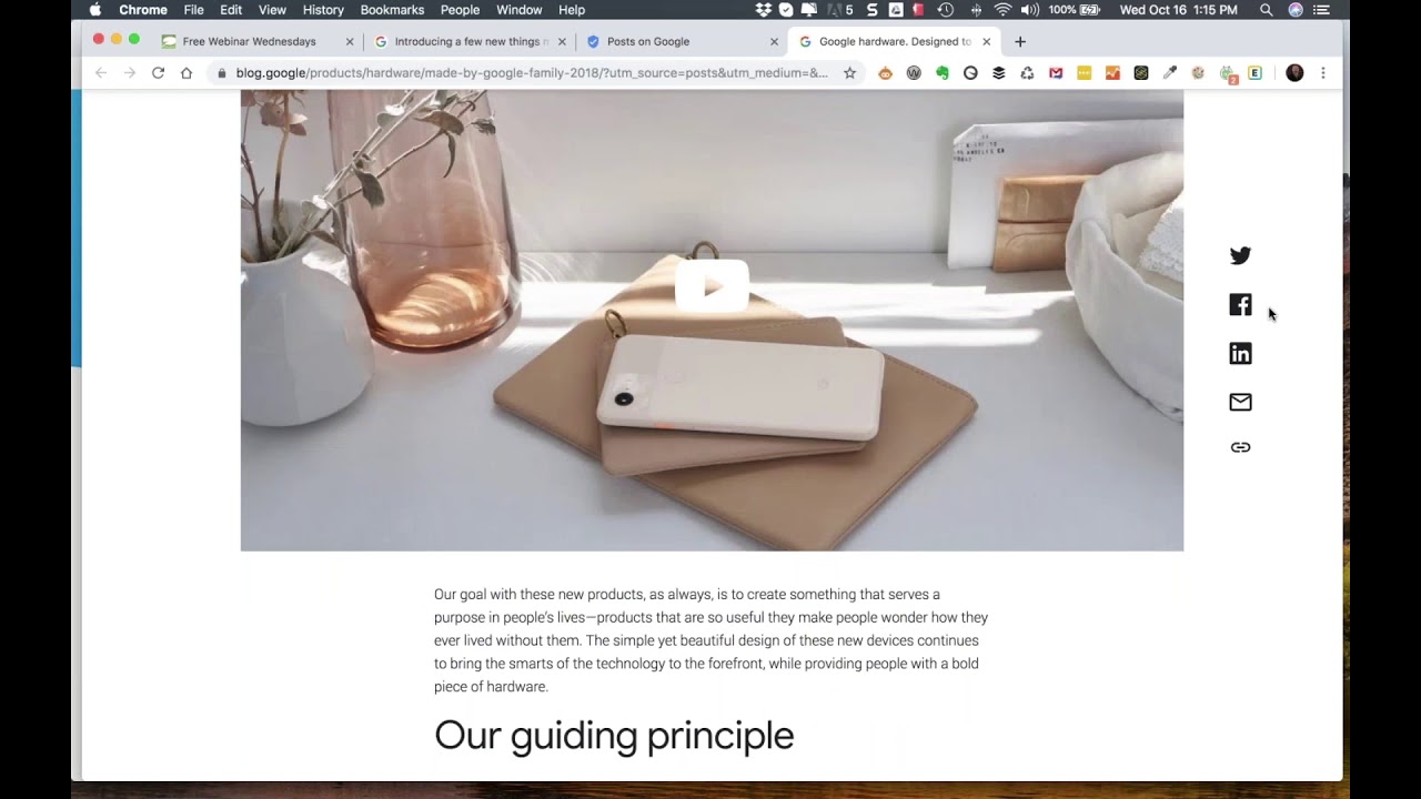 Here Comes a New Collection of Google Stuff! - YouTube