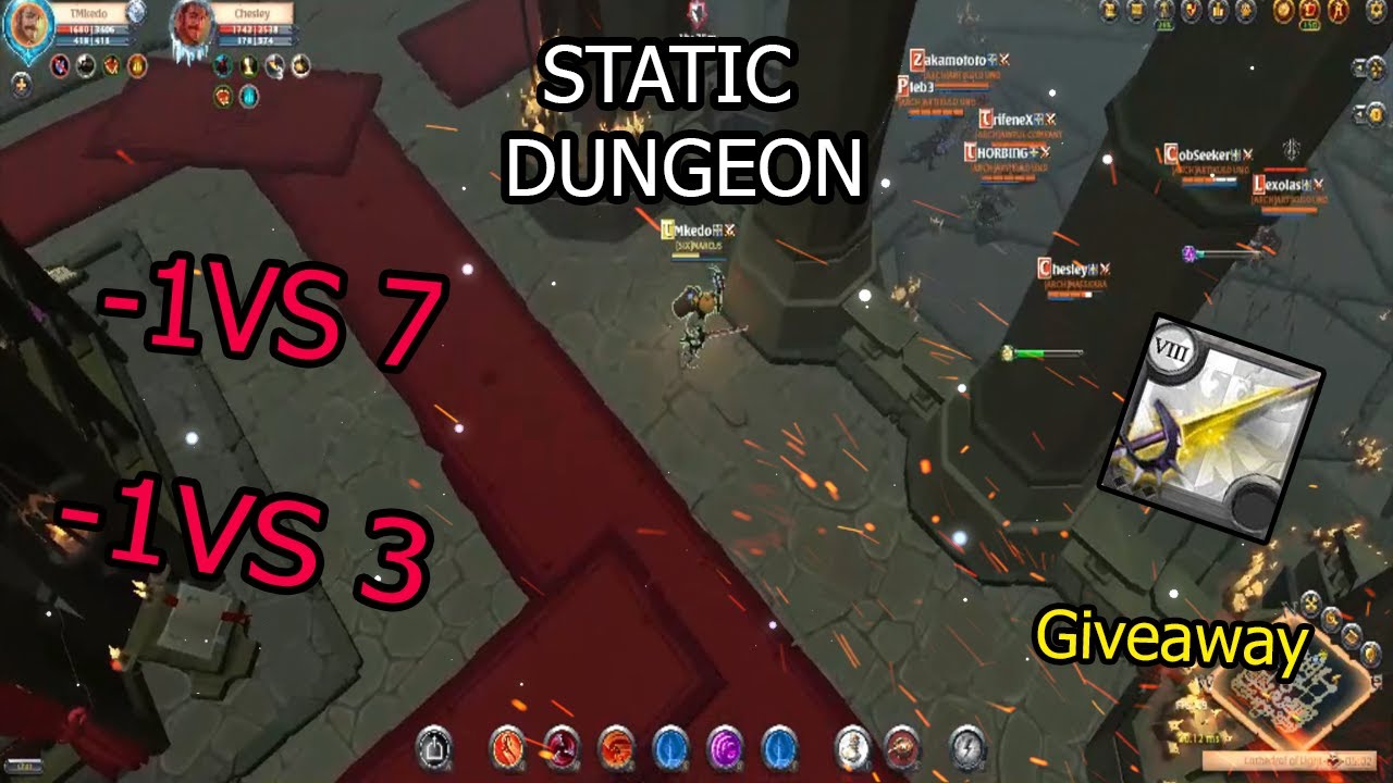 Albion Online : Static Dungeon Dive Highlights #1 - YouTube