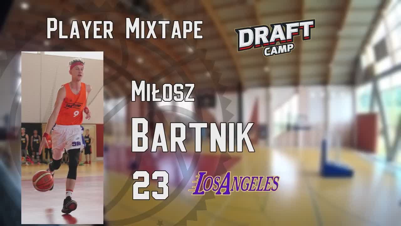 Miłosz Bartnik Draft Camp Player Mixtape 2021 - YouTube