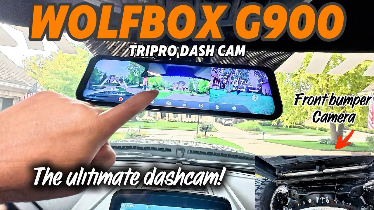 Wolfbox G900 Tri Pro - Is this the ultimate dash cam? Open box, Install ...