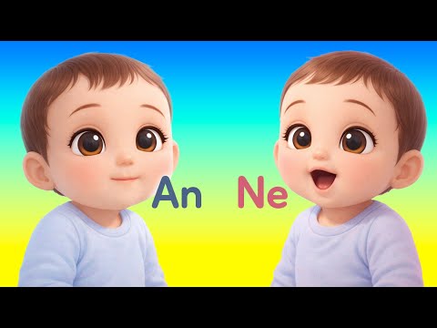 Bebekler İçin Konuşmayı Öğreten İlk Kelimeler Şarkısı 👶🗣️ | Anne, Baba, Süt, Su ve Daha Fazlası ❤️