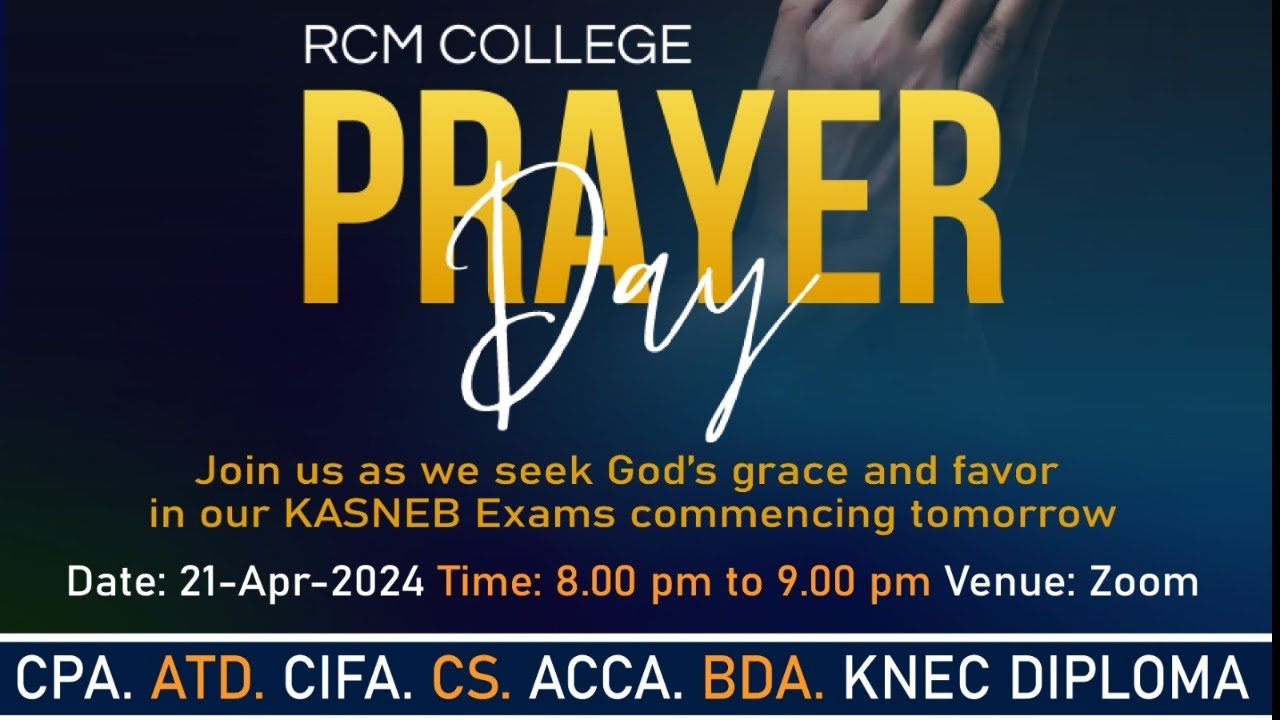 Prayer time for KASNEB STUDENTS - YouTube