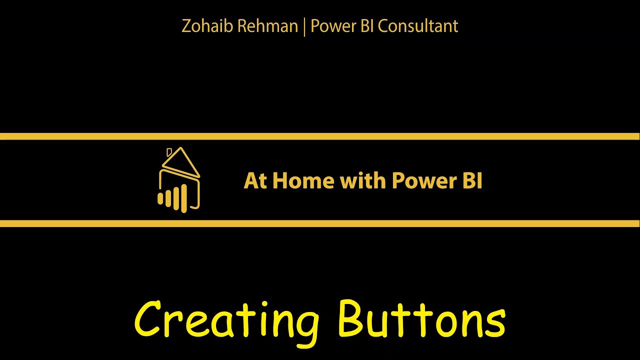 At Home with Power BI - Buttons - YouTube