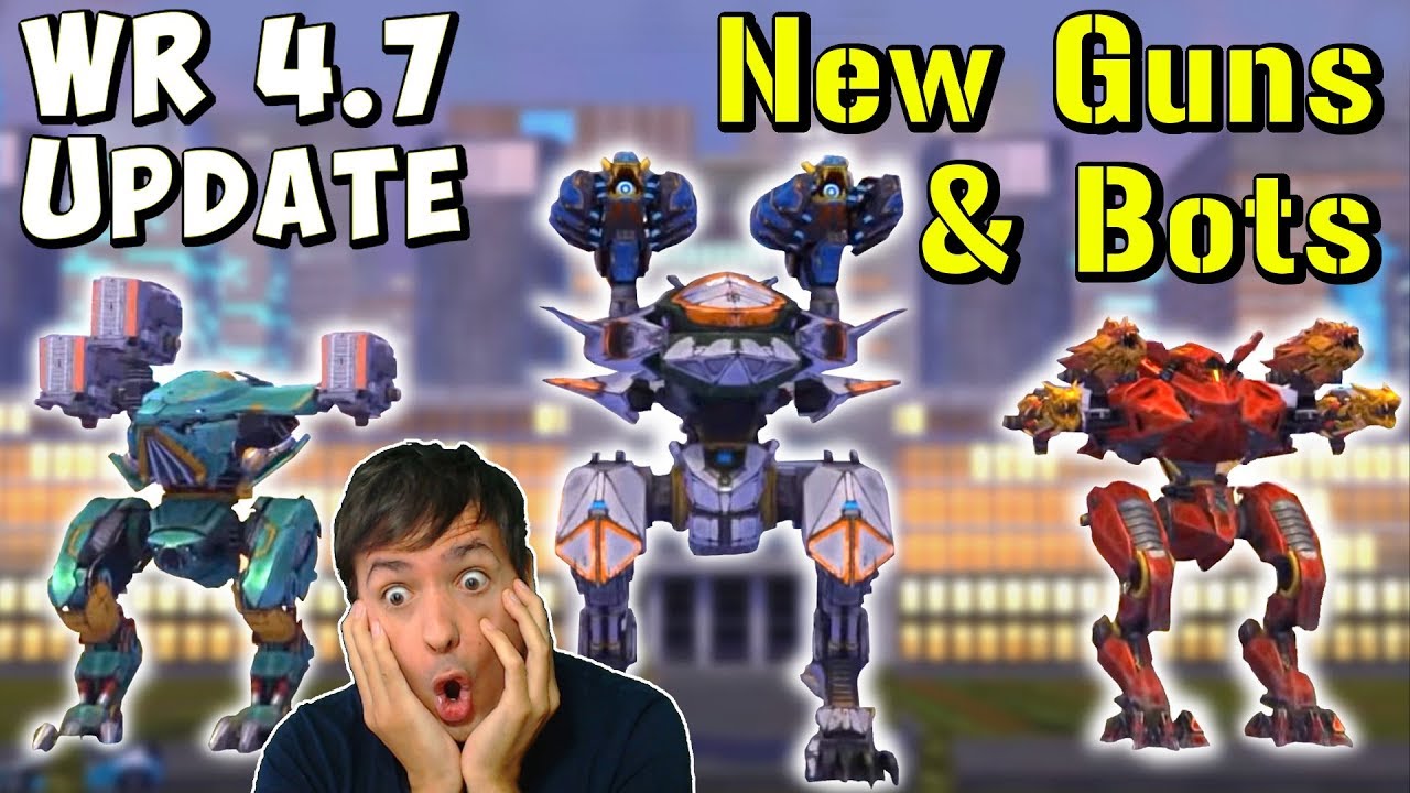 War Robots Update 4.7 Arrived! New Weapons, Robots, Balancing & More WR ...