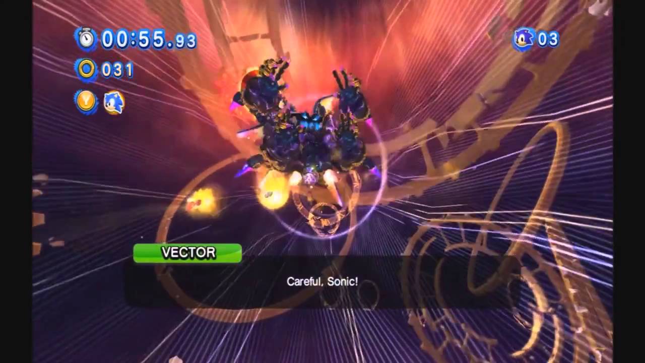 Sonic Generations PS3 - [Part 22 ~ Final Boss: Time Eater ~ Ending ...