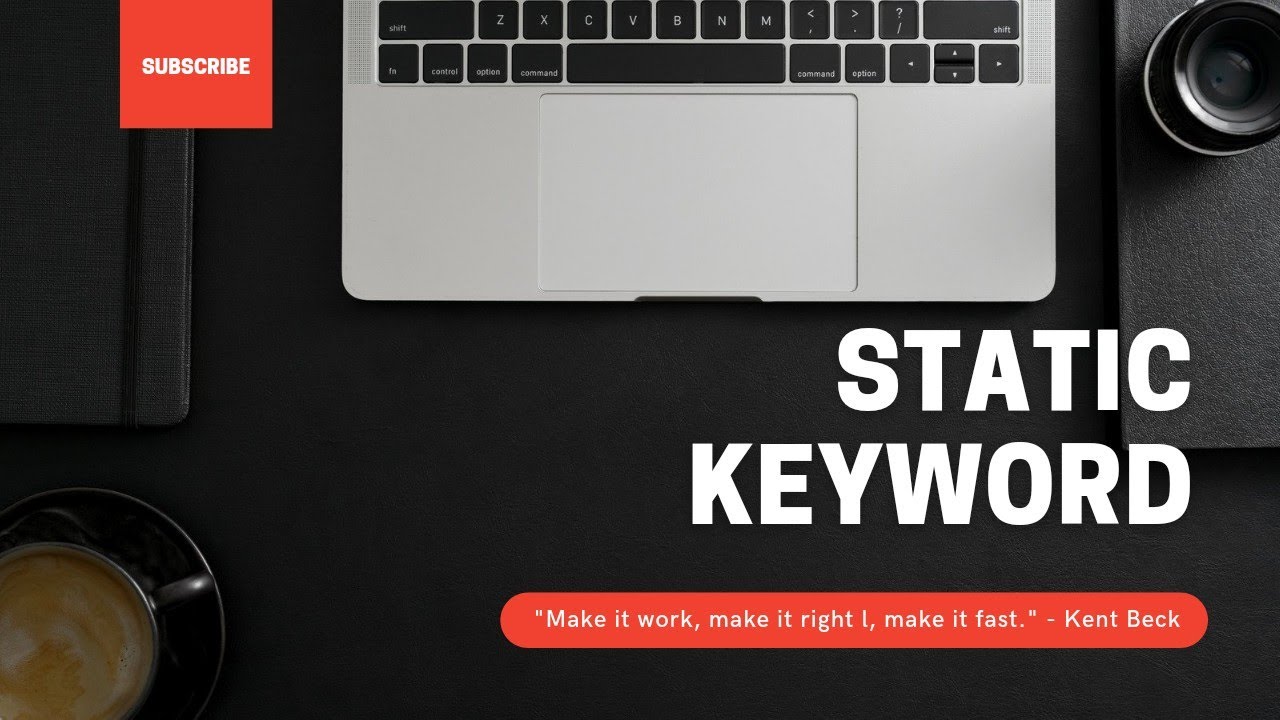 Static Keyword Tamil Youtube