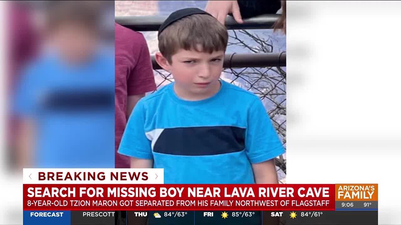Search crews look for missing boy at hiking area near Flagstaff - YouTube