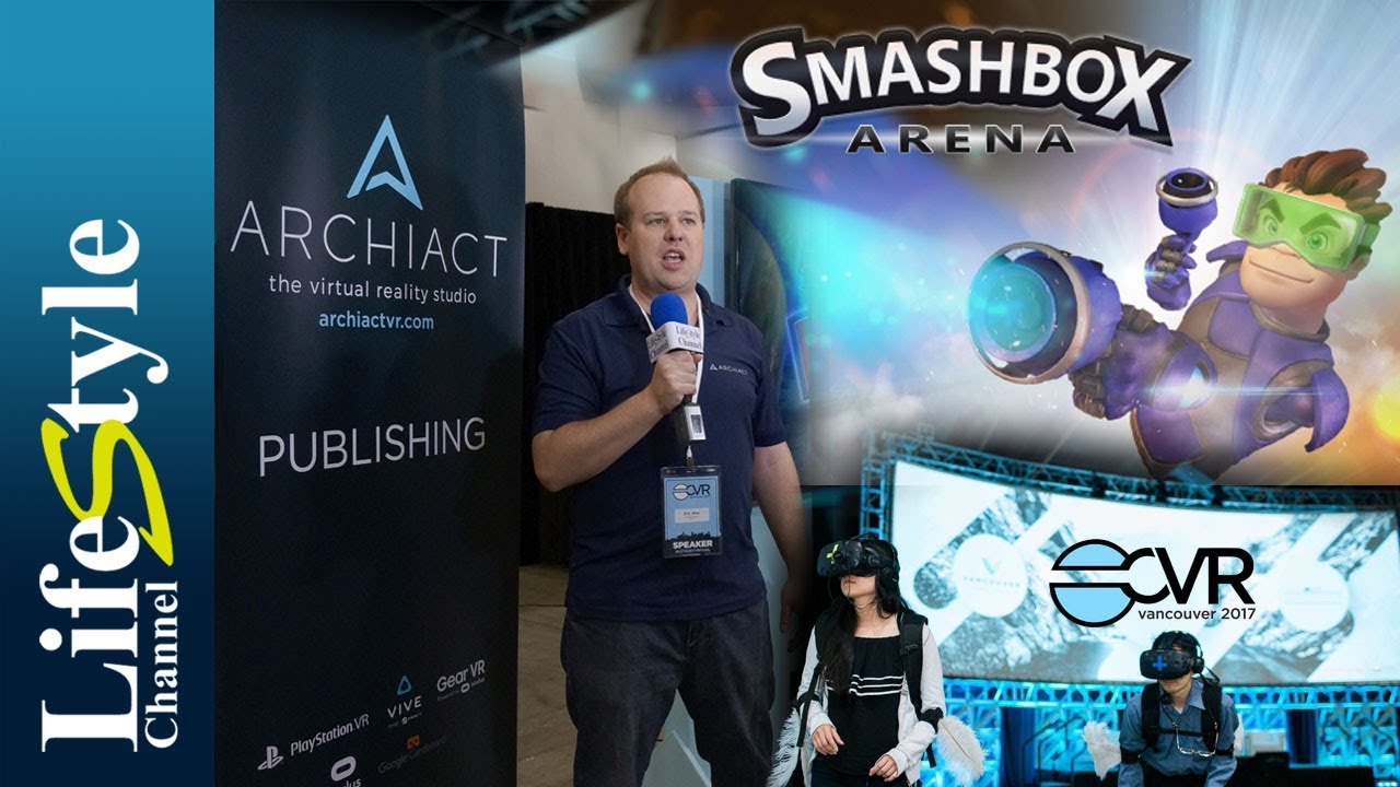 VR Game Smashbox Arena PlayStation on LifeStyle Channel - YouTube